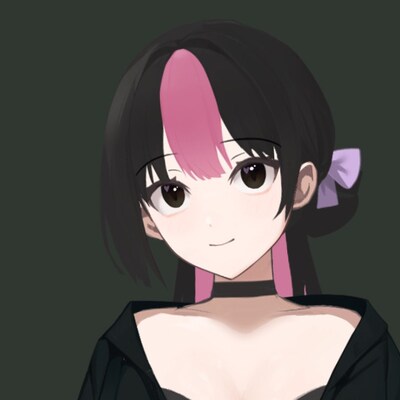 Premade Vtuber Color Customizable, 4 Toggle Switches, 1 Extra Asset, 7 ...