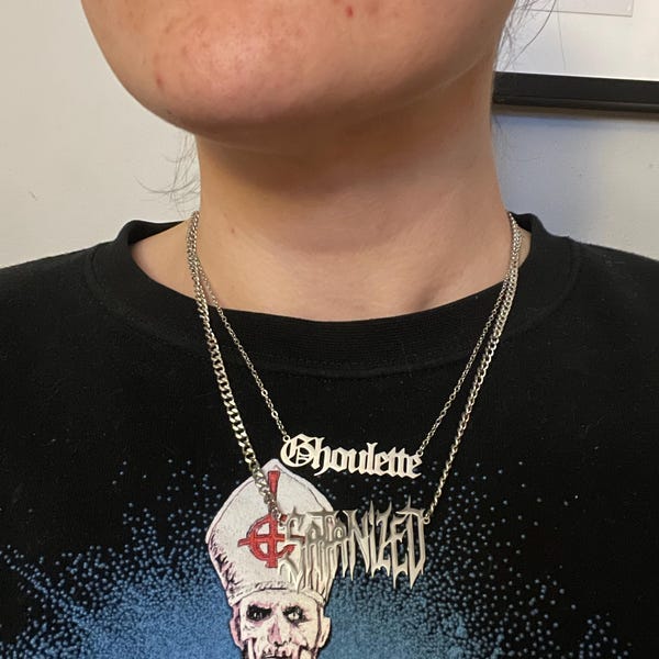 Lucifer Hoop Earrings - Stainless Steel - 50mm- Gift for Her - Satan ...