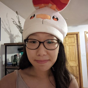 Scorbunny Plush Hat Pokemon Hat Pokemon Sword and Shield Hat Fleece Hat ...