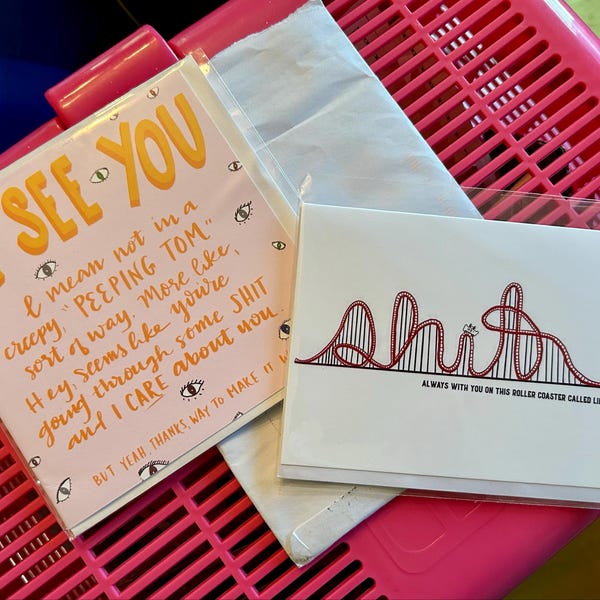 Encouragement Card | I See You Card | Here for You Card | Funny Support ...