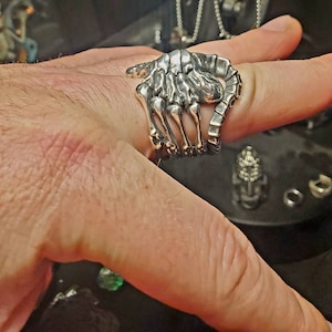 H.R. Giger Inspired Alien Prometheus Pendant Alien Covenant - Etsy