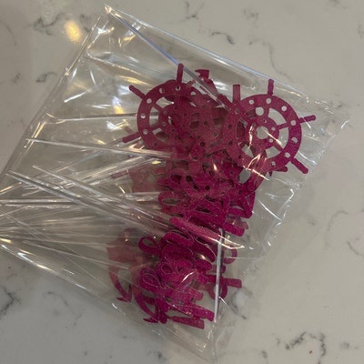 Glitter Zodiac Sign Pisces Symbol Cake Topper Birthday Party Cake ...