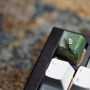 Gold Snake Esc Mechanical Keyboard Keycap Cherry Mx Resin | Etsy