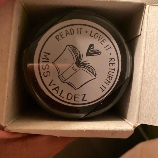 Library of Stamp Classroom of Books Stamper Teacher Gift Graduation ...