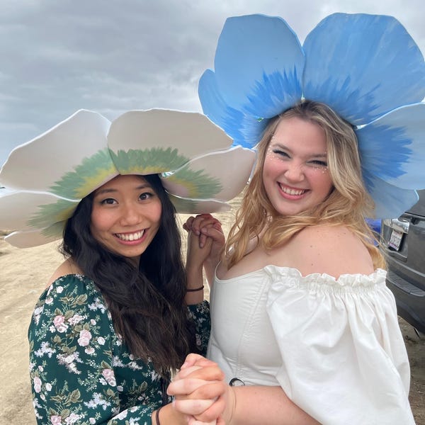 DIY Rave Flower Hat Tutorial - Etsy