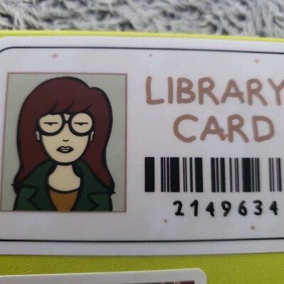 Rainbow Fish Library Card Sticker, Rainbow Fish Vinyl Sticker, Rainbow ...