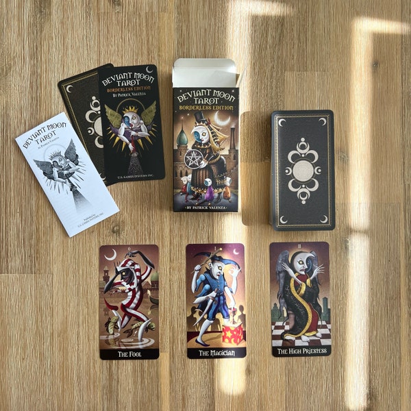 Deviant Moon Tarot AUTHENTIC DECK- Valenza - Etsy