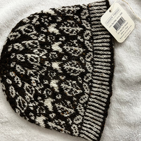 4 Ply Fir Tree Hat in Fair Isle Knitting Pattern, Digital Download - Etsy