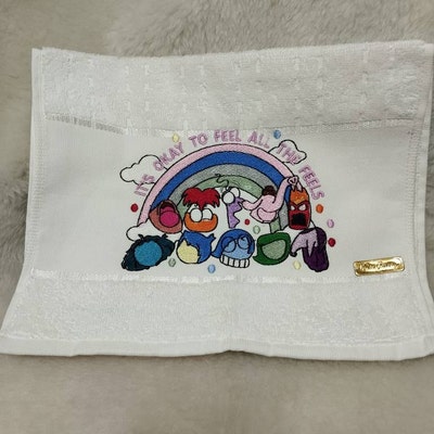 Cartoon Sorrow Emotion Embroidery Design, Embroidery Sorrow Emotion ...