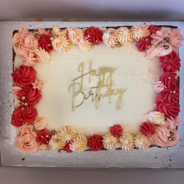 Football Soccer Photo Edible Wafer&icing A4 Cake Topper Birthday ...