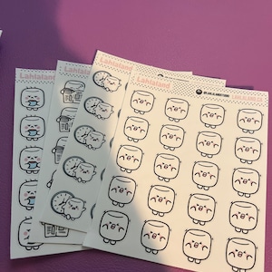 Health Stickers Digital Stickers Sick Stickers Printable - Etsy