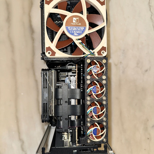 Fractal Terra - FAN/PSU Bracket + Variations - Etsy