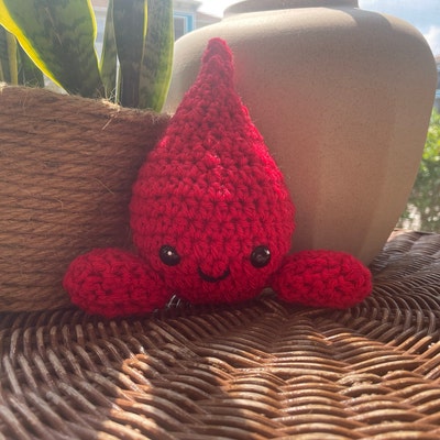 Blood Cells Crochet PATTERN ONLY PDF Download Knotmonsters Amigurumi ...