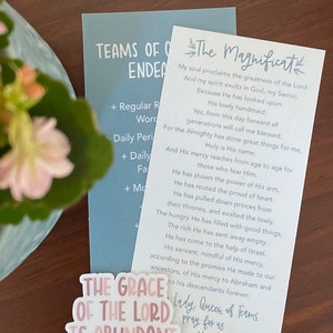 Catholic Prayer Card Bundle Saint Prayer Marian Cards | Etsy