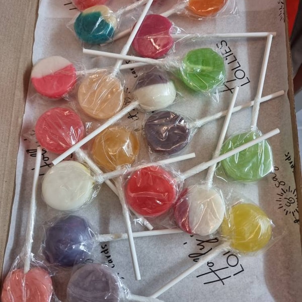 Wedding Alcoholic Lollipop Sample Box - Wedding Favours - Alcoholic ...