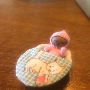 Tiny Baby in a Walnut Shell Made to Order in Custom Colors - Etsy