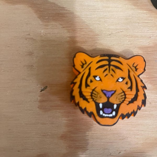 Tiger Straw Topper Digital File | Fits Standard & Stanley Straws | Pre ...