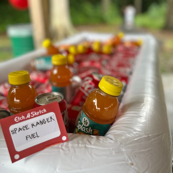 PRINTABLE FILE DOWNLOAD Tent Table Cards for Party - Birthday Party ...