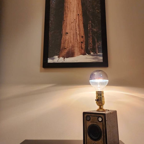 Adorable One-of-a-kind Child's Lamp Up-cycled From Yellow Keyboard ...