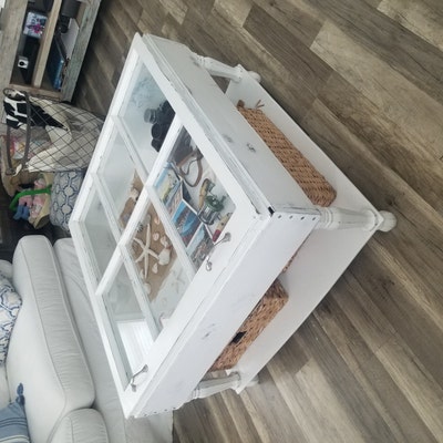 Reclaimed Window Shadow Box Coffee Table - Etsy