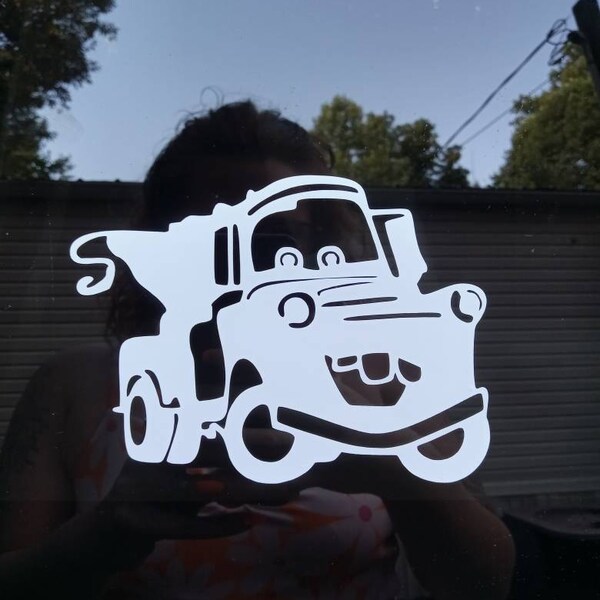 Mater Decal, Cars Decal, Car Decal, Wall Decal, Laptop Decal, Vinyl ...