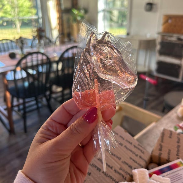 8 Horse Horses Lollipop Sucker Party Favor Farm Animal - Etsy
