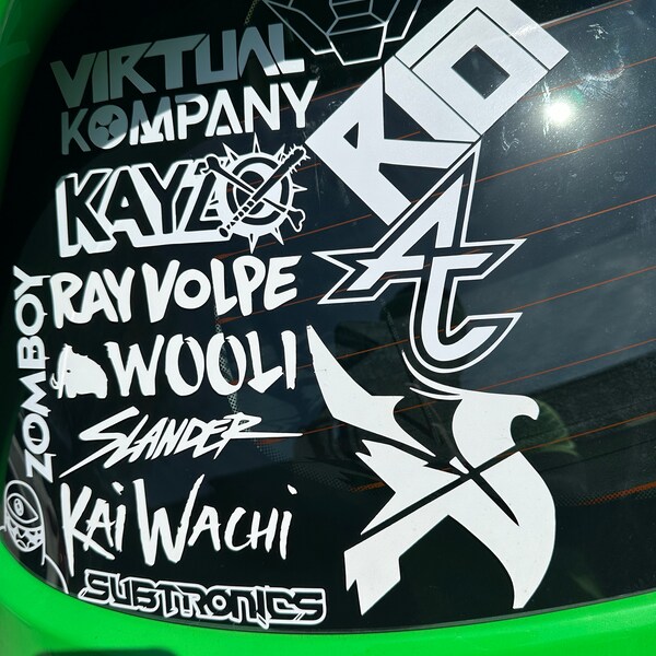 Wooli Vinyl Decal, EDM, Car, Laptop, Phone, Window, Bumper Sticker ...