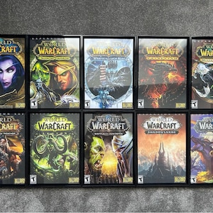 World of Warcraft Box Art Poster A4 297x210mm Blizzard, WOW - Etsy