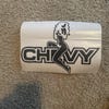 Chevy Hot Girl Decal - Chevrolet Decal Sticker for Trucks Car SUV ...