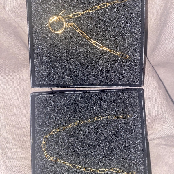 Gold Filled Chain Anklet, Waterproof Anklet, Non Tarnish, 10inch, 11 ...