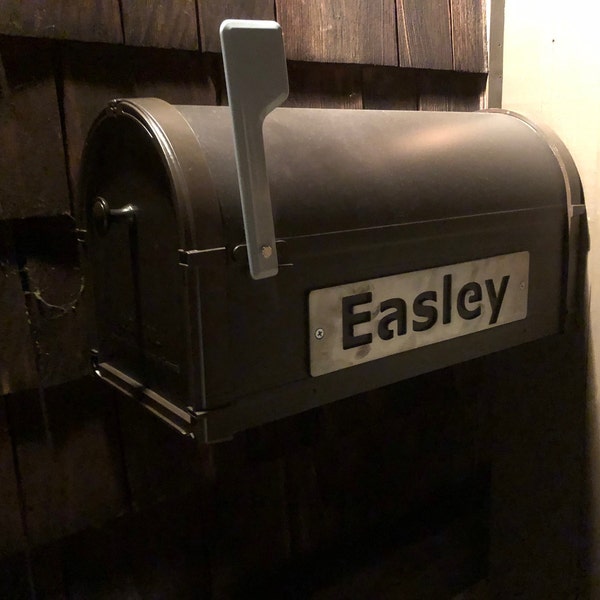 Custom Name Plate - Drop Zone Names - Metal Label - Custom Metal ...