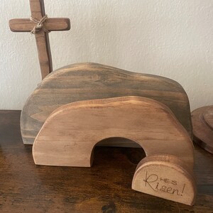 Empty Tomb Display / Empty Tomb Easter Decor Easter Creche Resurrection ...