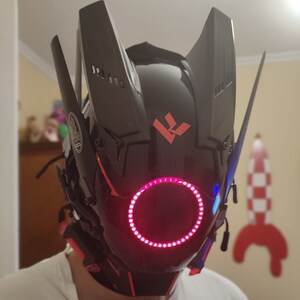 Cyberpunk Mask Cyber Mask Samurai Helmet Tactical Helmet - Etsy