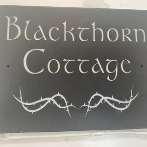 Engraved Pink Ceramic Wall Tile Address Sign Irish Handmade Door Number ...