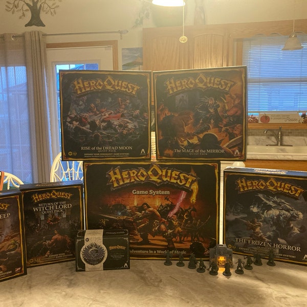 Heroquest Centerpiece Gargoyle Figure, Fully Assembled - Custom Print ...