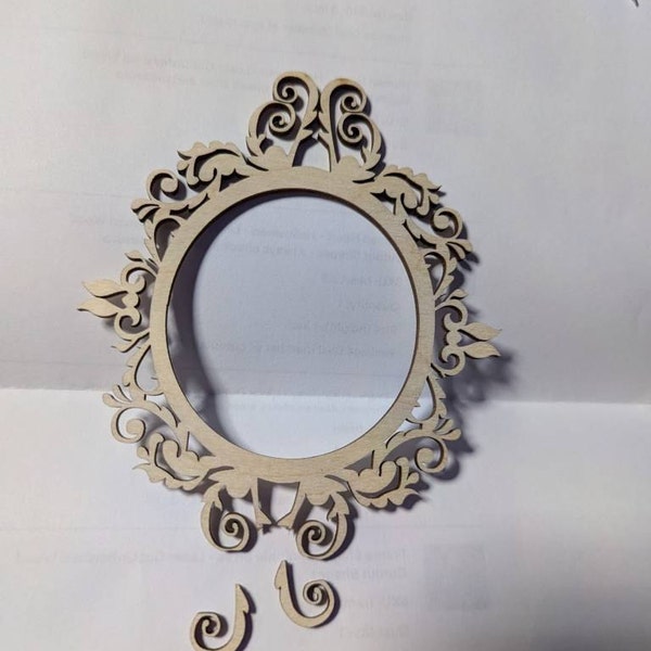 Frame Shape - Multiple Sizes - Laser Cut Unfinished Wood Cutout Shapes ...