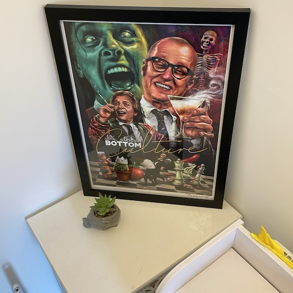 Affiche ancienne A3 signée Father Ted Speed 3 en édition limitée. Art ...