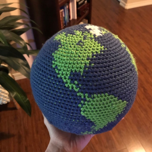 PATTERN Crochet Globe, World, Earth Amigurumi - Etsy
