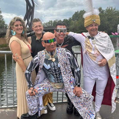 Psychedelic Rave Men Set, Festival Male Set, Music Festival Set ...