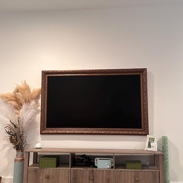 Samsung Frame Tv Bezel,custom Brand Tv Frame,wooden Tv Frame,frame TV ...