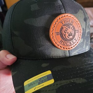 Custom Leather Patch Hats Retro Classics Trucker Snapback | Etsy