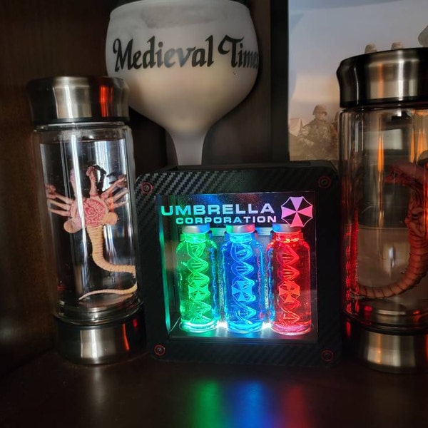 Resident Evil Umbrella Corporation T-abyss Virus Vial Prop - Etsy