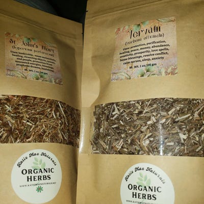 Mini Apothecary Herb Bottles Dried Herbs for Rituals, Spellwork ...