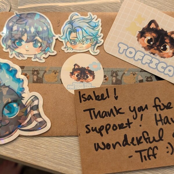 3" Twisted Wonderland Chibi Stickers! | Holographic Water Resistant ...