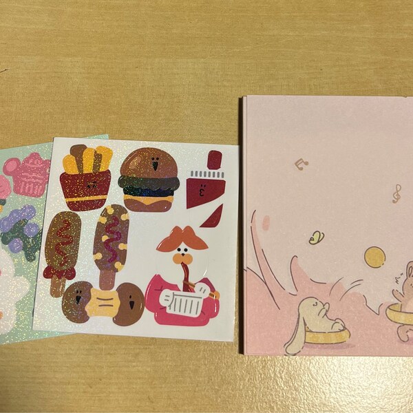 Polco Decorating Stickers Holographic Photo Cards Journals Penpal ...