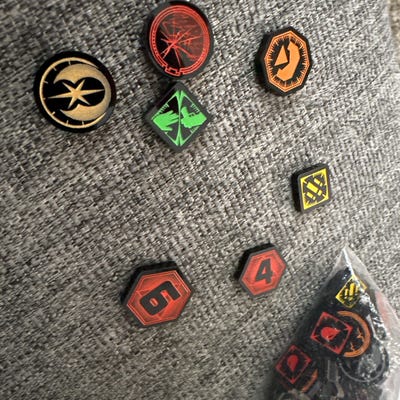 SW Legion Compatible, Acrylic Order Tokens - Etsy