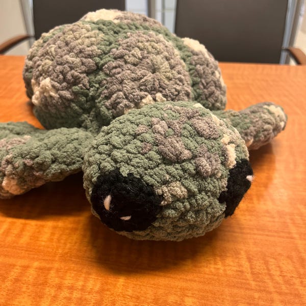 Terri Sea Turtle- PDF Download - Etsy