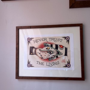 Nanalan monster Inspired Tattoo Flash Style High Quality A4 Print - Etsy