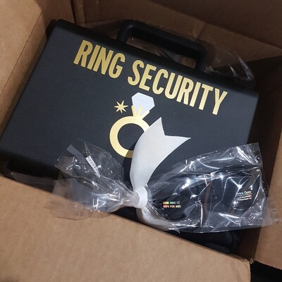 Ring Security Briefcase Plus Sunglasses, Ring Bearer Briefcase, Ring ...