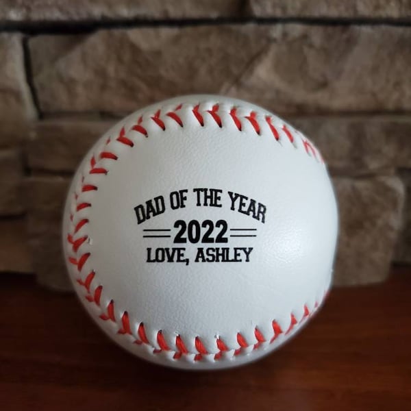 Personalized Baseball Custom Text or Logo, Custom Baseball, Printed ...